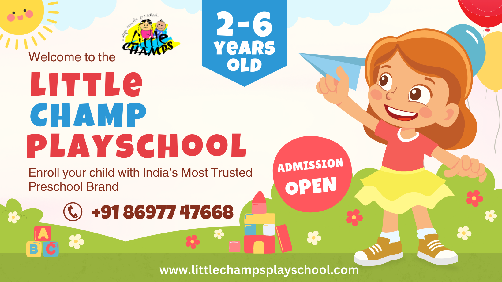 Age groups – Little Champs Play School